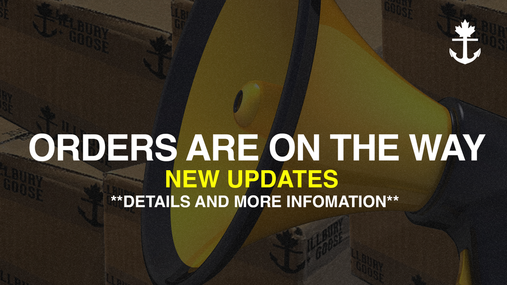 Your order is on the way! Shipping Updates – Illbury + Goose