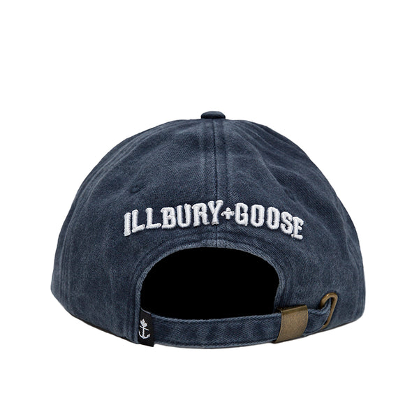 Washed Blue Classic Dad-Hat – Illbury + Goose