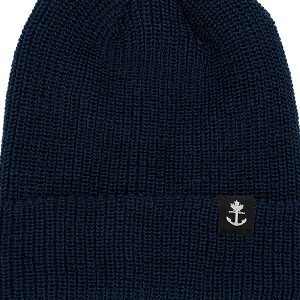 Dark Navy Provincial Merino Blend Toque – Illbury + Goose